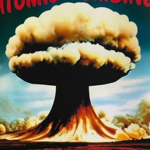 MyEpicDeals | Art | 95s Atomic Bomb Poster Vintage Style Nuclear Blast ...